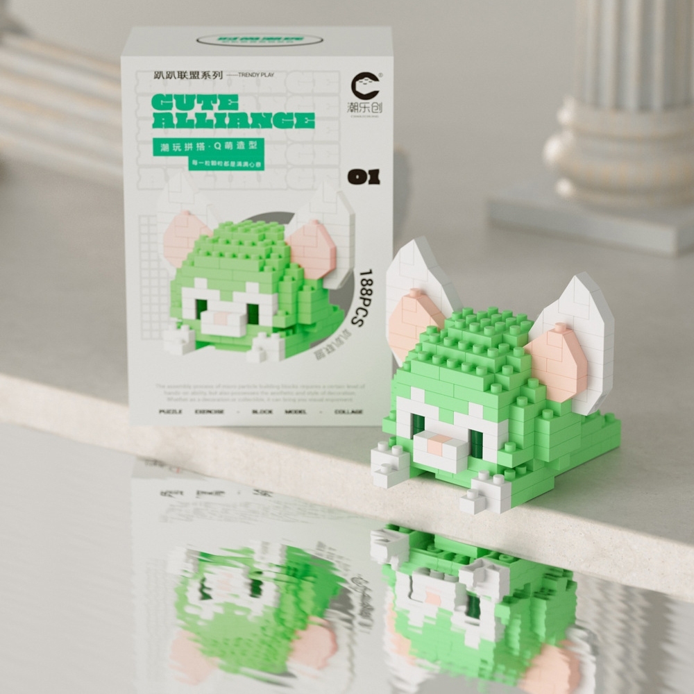 Jual XiNZ Nano Bricks Building Block Balok Susun DIY Toys Mini Block ...