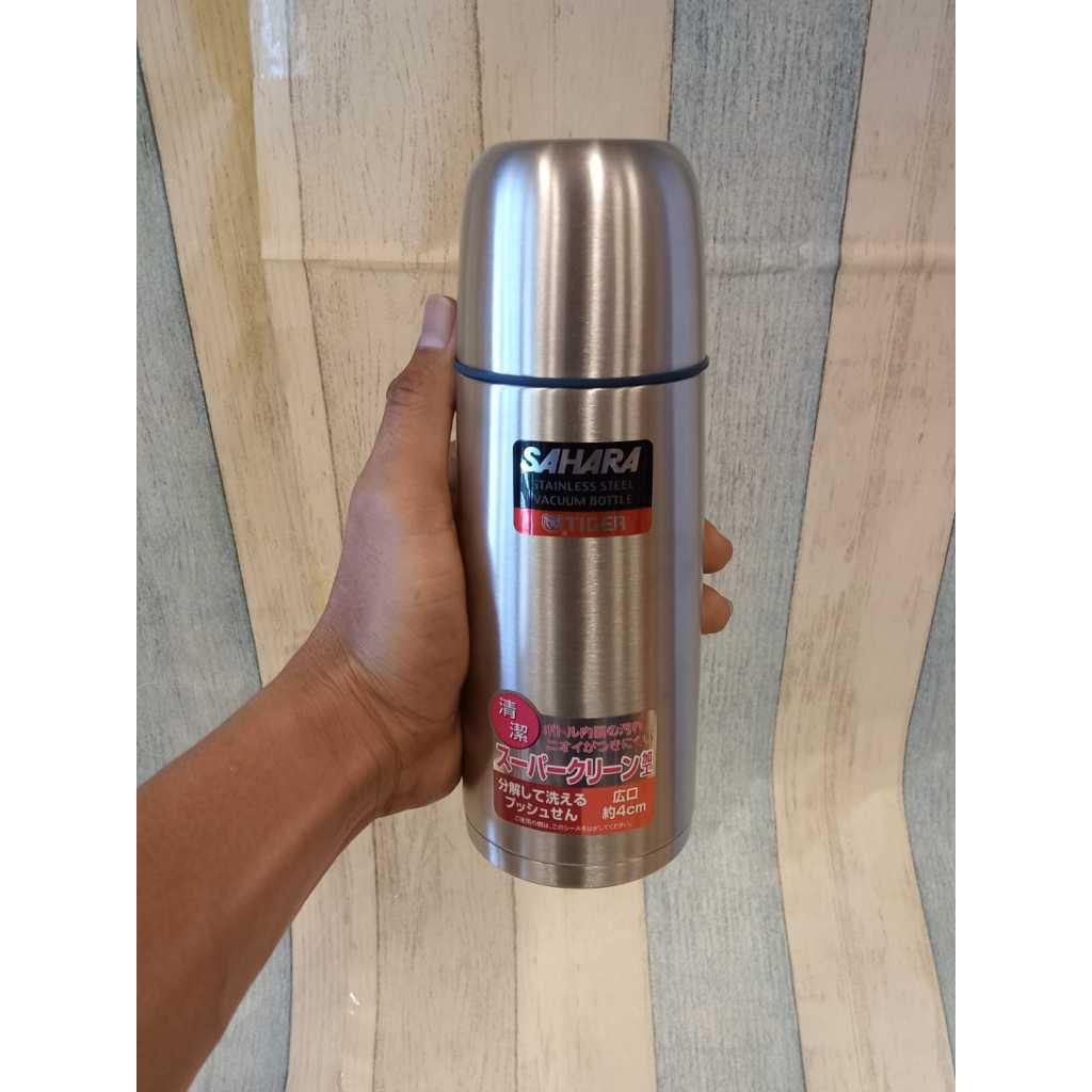 Jual TIGER TERMOS Stainless 350ml SAHARA VACUUM FLASK Botol Air Panas ...