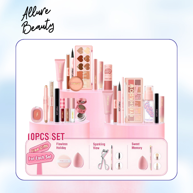 Jual PINKFLASH Anniversary Bundling 10PCS/set Paket Seserahan Paket ...