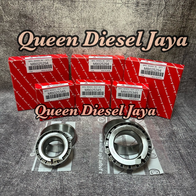 Jual Bearing Laher Roda Depan Set Luar Dalam In Out Colt Diesel PS120 ...