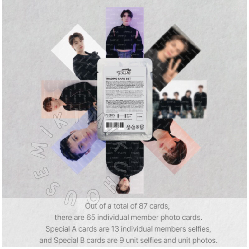 Jual READY STOCK SEVENTEEN FOLLOW AGAIN TRADING CARD SET MERCHANDISE OFFICIAL PHOTO CARD ...