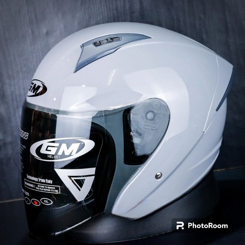 Jual HELM GM G1 SOLID ORIGINAL 100% | Shopee Indonesia