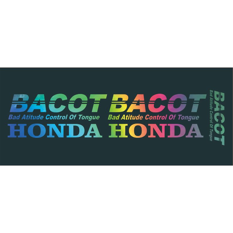 Jual CUTTING STIKER BACOT, STRIPING BACOT, SEMUA TIPE SCOOPY GENIO ...