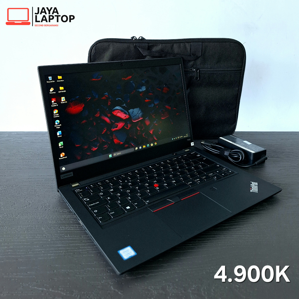 Jual Lenovo Thinkpad T490 Core i7 Gen 8 RAM 8GB SSD 256GB 14 inch ...