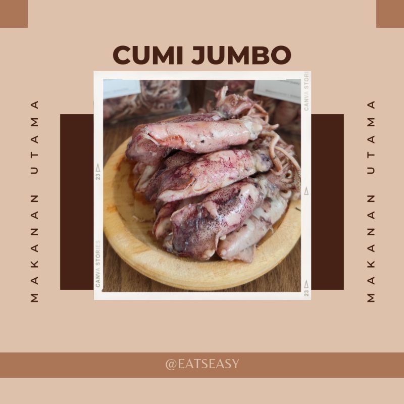Jual IKAN ASIN CUMI REBUS / SOTONG REBUS JUMBO 250gr | Shopee Indonesia