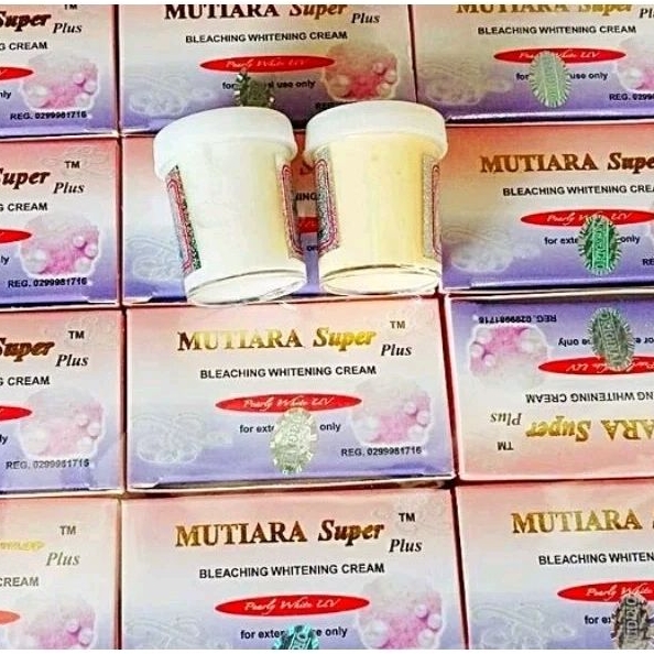 Jual Cream Mutiara Super Plus Bleaching Whitening Set (Day/Night ...