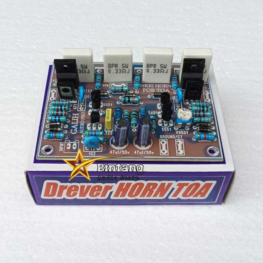 Jual Driver Power Amplifier Corong Khusus TOA Kualitas Super Midhigh ...