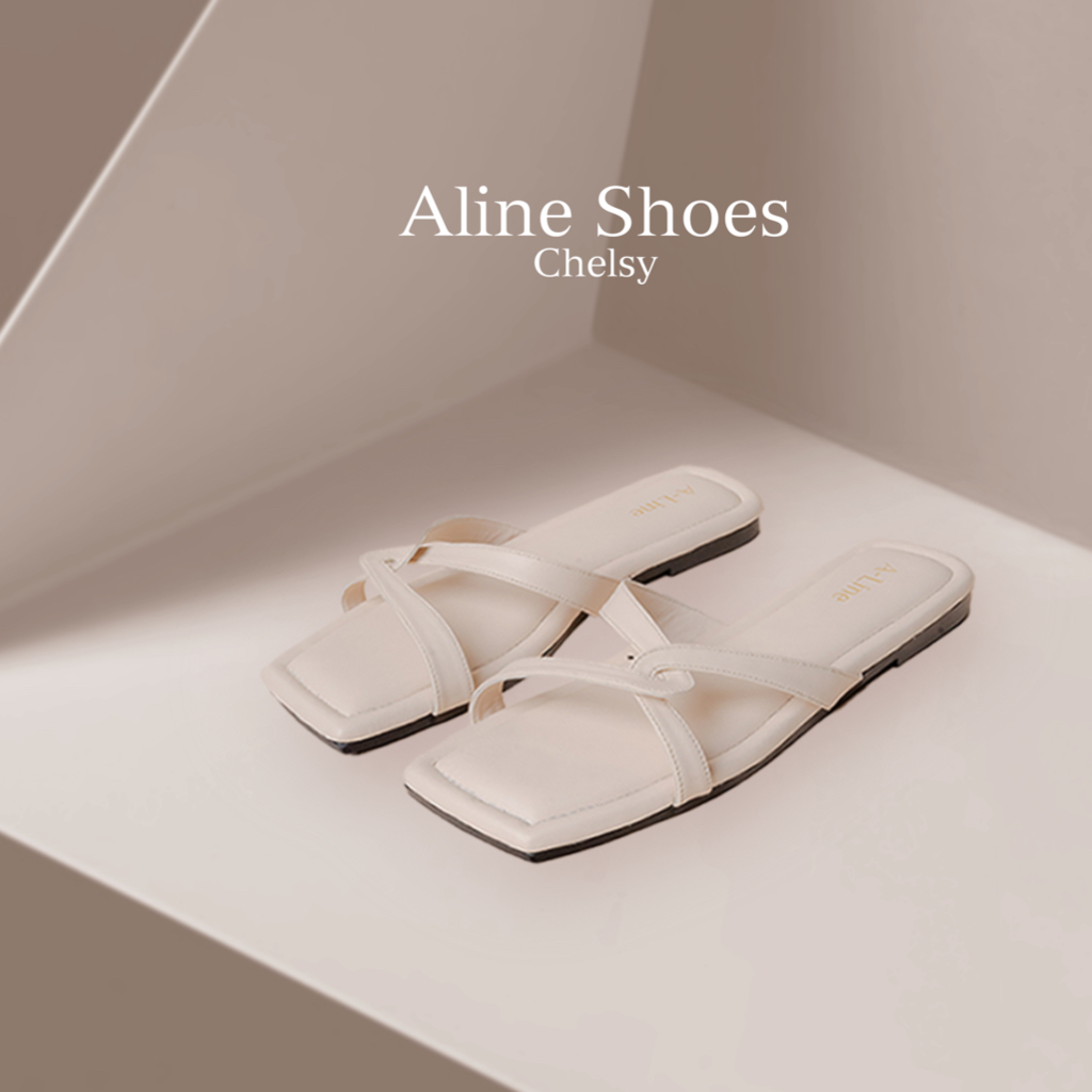 Jual ALINE Chelsy Sandal Flat Shoes Wanita | Shopee Indonesia
