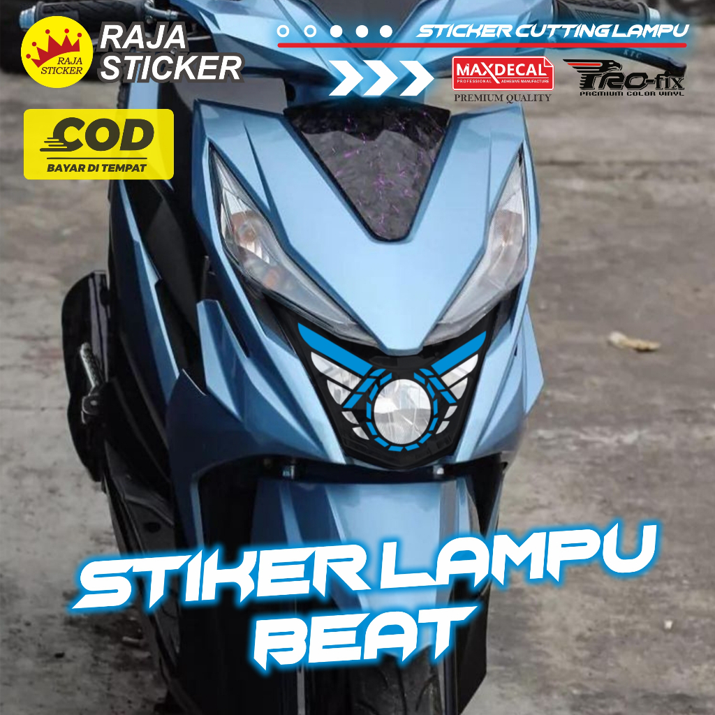 Jual Stiker cutting lampu beat street th 2016 2019 | Shopee Indonesia