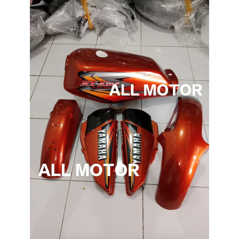 Jual Body Set Tangki Rx King Orange Glossy Yamaha Rx king | Shopee ...