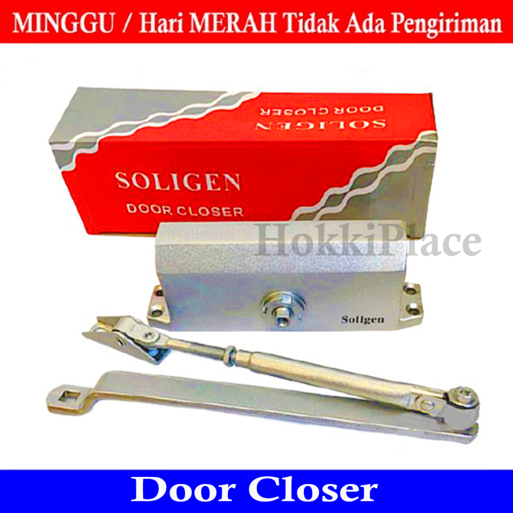 Jual Automatic Door Closer SOLIGEN Otomatis Penutup Pintu Hidrolik ...