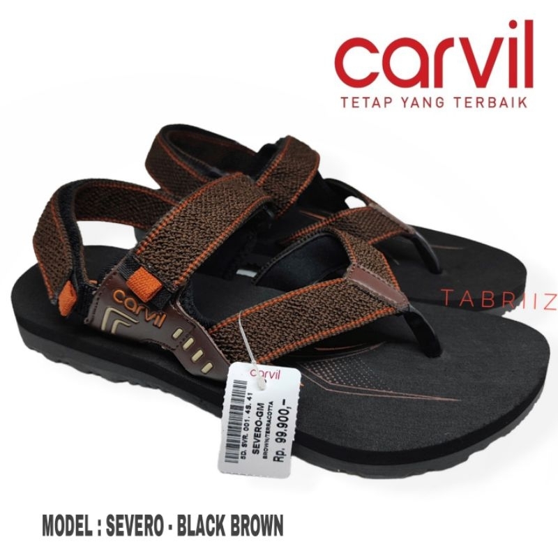 Jual Sandal Gunung Carvil Pria / Sandal Carvil Gunung Jepit / Sendal ...
