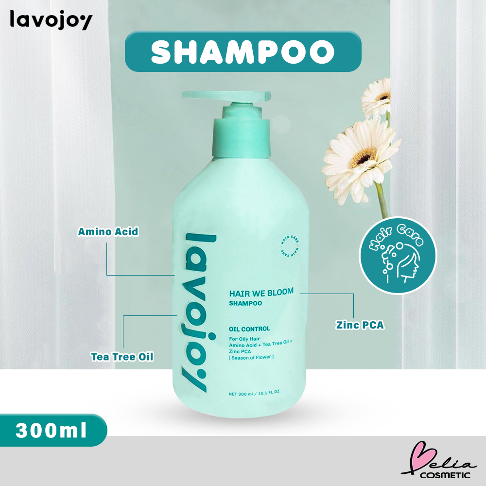 Jual BELIA LAVOJOY Hair We Bloom Series | Shampoo 300 ml | Conditioner 300 ml | Oil Control For ...