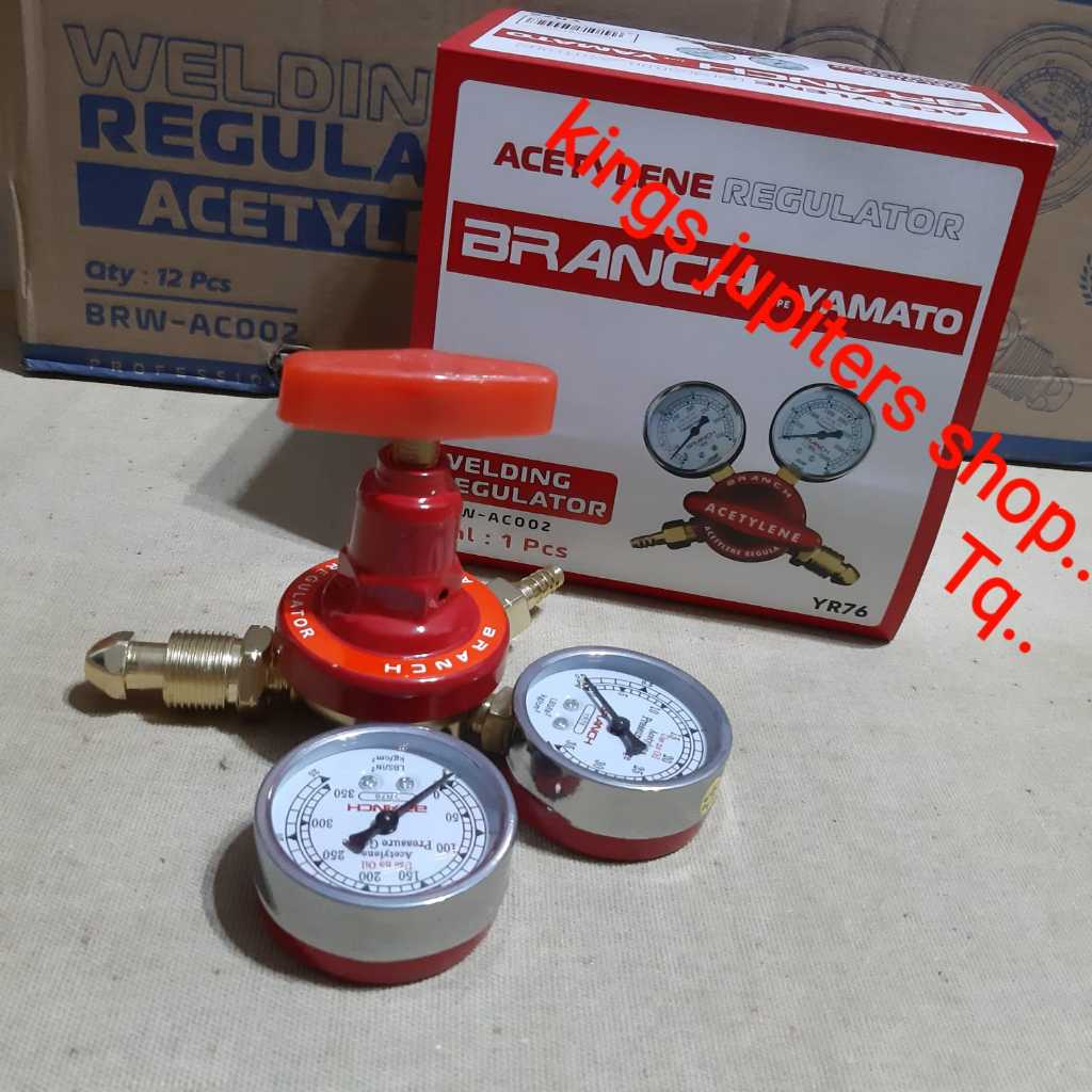Jual KDK YAMATO atau MERK LAIN NYA REGULATOR ARGON - CO2 - LPG - OKSIGEN - ACITILIN - LAS TIG ...