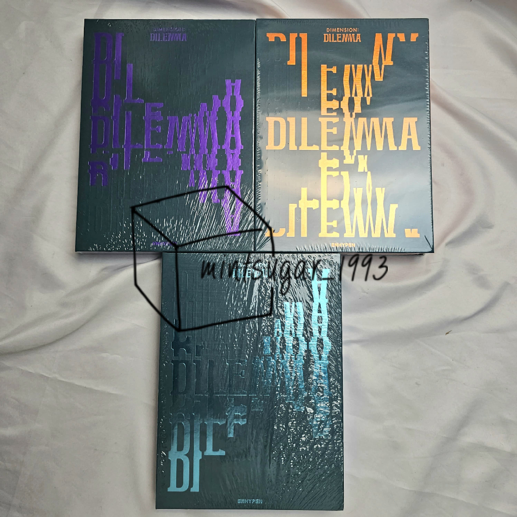 Jual [ READY STOCK SEALED NEW ] ENHYPEN - 1st Studio Album Dimension ...