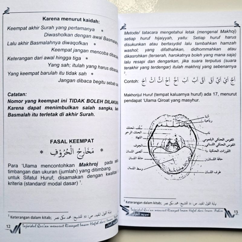 Jual Penjelasan Tajwid Ponpes Miftahul Huda Versi Indonesia Penjelasan ...