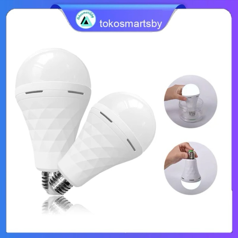 Jual Bohlam LED Lampu Emergency Lampu Magic 10W 15W 20W Sentuh ON OFF ...