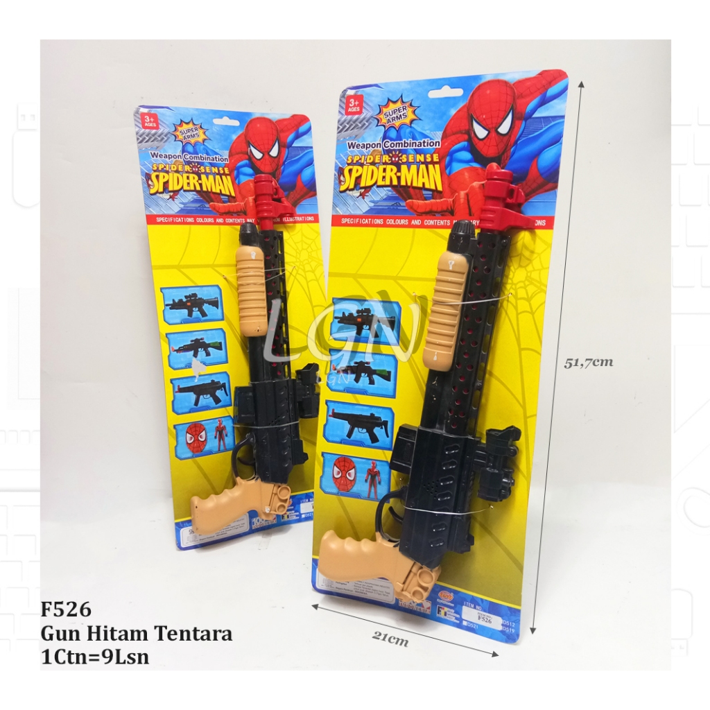 Jual Mainan Anak Pistol Pistolan - Pistol tembakan gun tentara - F526 ...