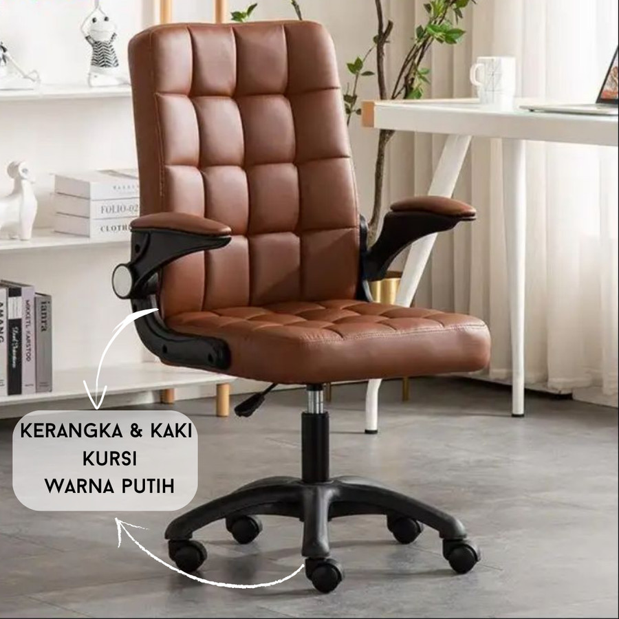 Jual Luxes Kursi Kerja Type 910 920 Kantor Kursi Direktur Kursi Fabric ...
