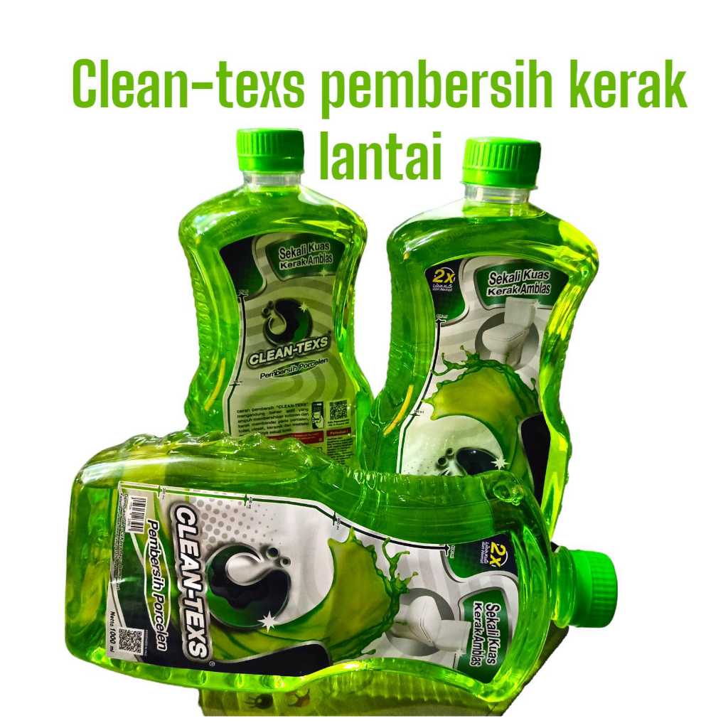 Jual CLEANTEXS CLEANTEX CLEAN-TEXS PEMBERSIH KERAK LANTAI KAMAR MANDI ...