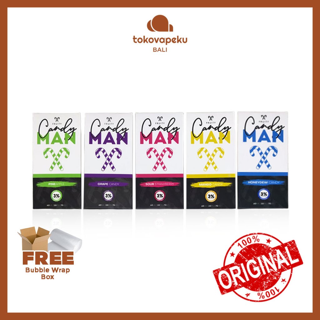 Jual CANDYMAN SERIES CANDY MAN 60ML by FVS DISTRIBUTION | Shopee Indonesia