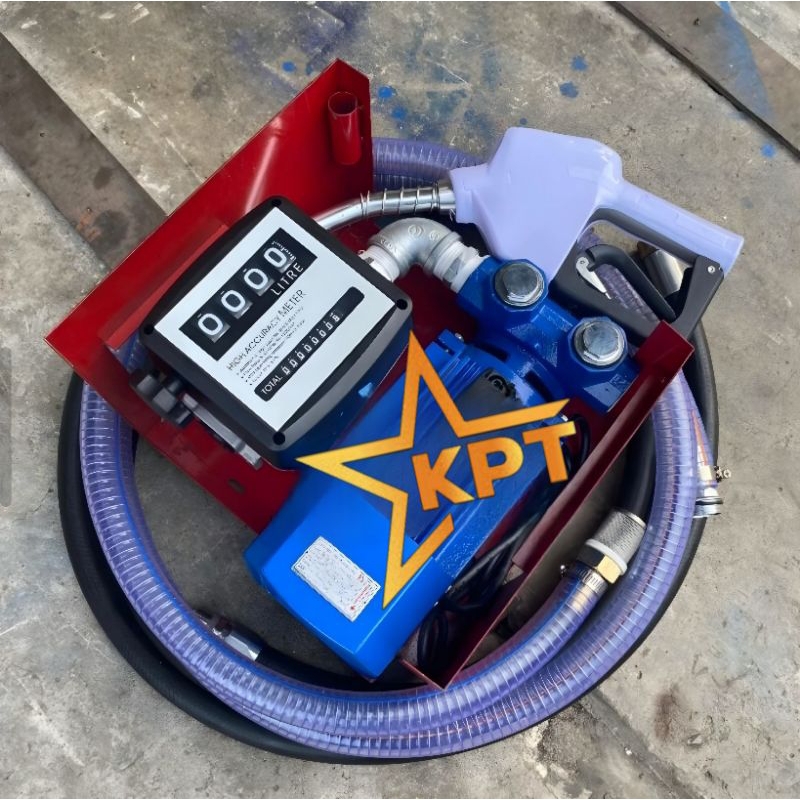 Jual Pompa transfer BBM Solar/Bensin Fuel pump Explosion Proof AC 220V ...