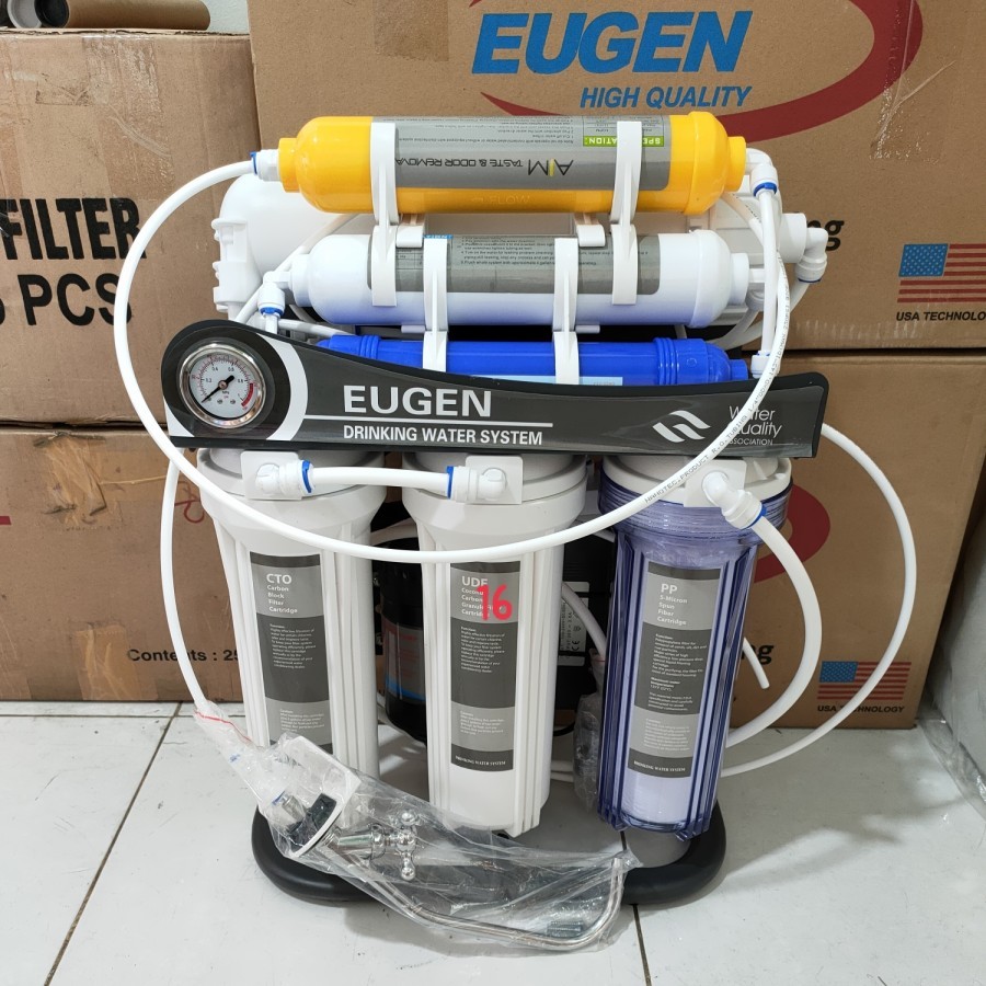 Jual Mesin RO EUGEN 500 GPD 7 STEP siap konsumsi/minum | Shopee Indonesia