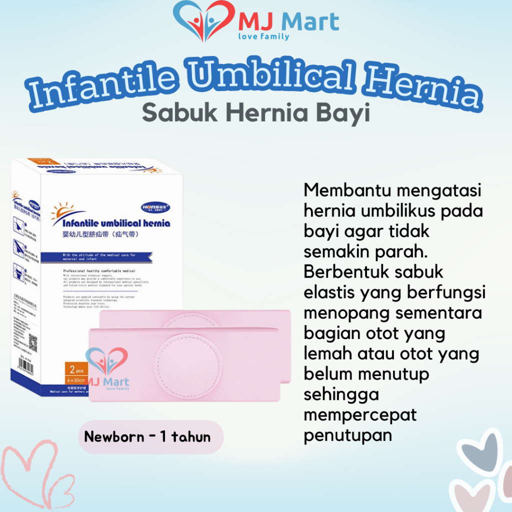 Jual Baby Infantile Umbilical Hernia Belt / Sabuk Hernia Bayi Dan Anak ...