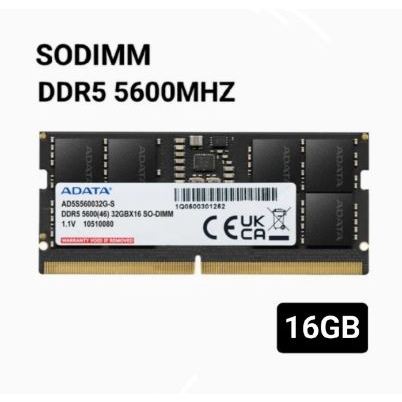 Jual ADATA MEMORY MODULE ADATA SODIMM 8GB DDR5 PC5600 (AA) | Shopee ...