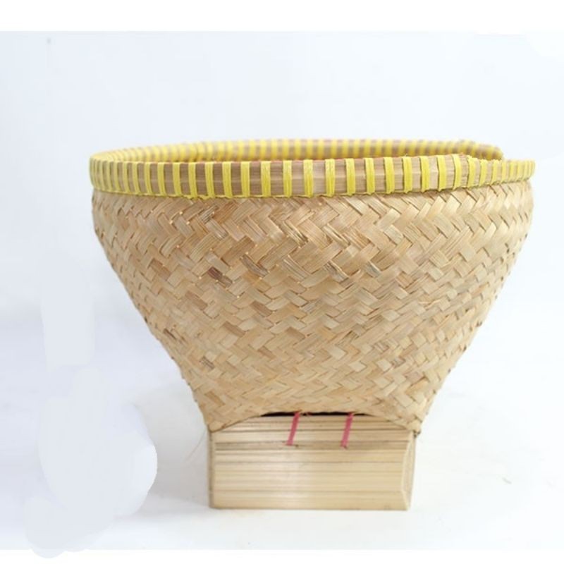 Jual Bakul Bambu Kecil 23Cm - Bakul Tradisional - Keranjang Bambu Wakul ...