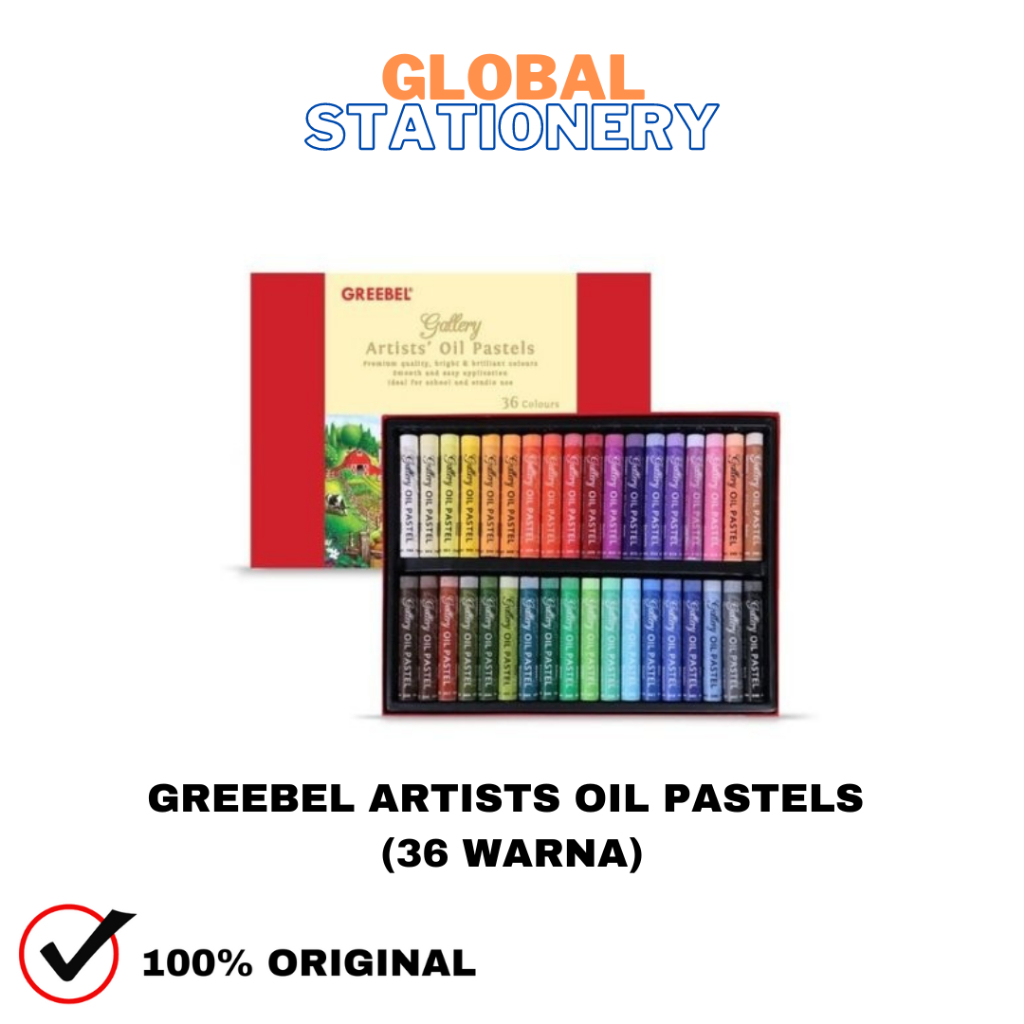 Jual GREEBEL CRAYON OIL PASTELS ARTIST 72 WARNA 72 COLORS CRAYON MINYAK ...