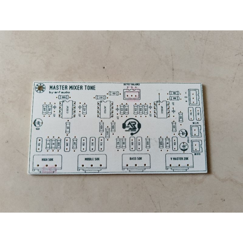 Jual pcb master mixer 4Pot fersi baru out balance | Shopee Indonesia