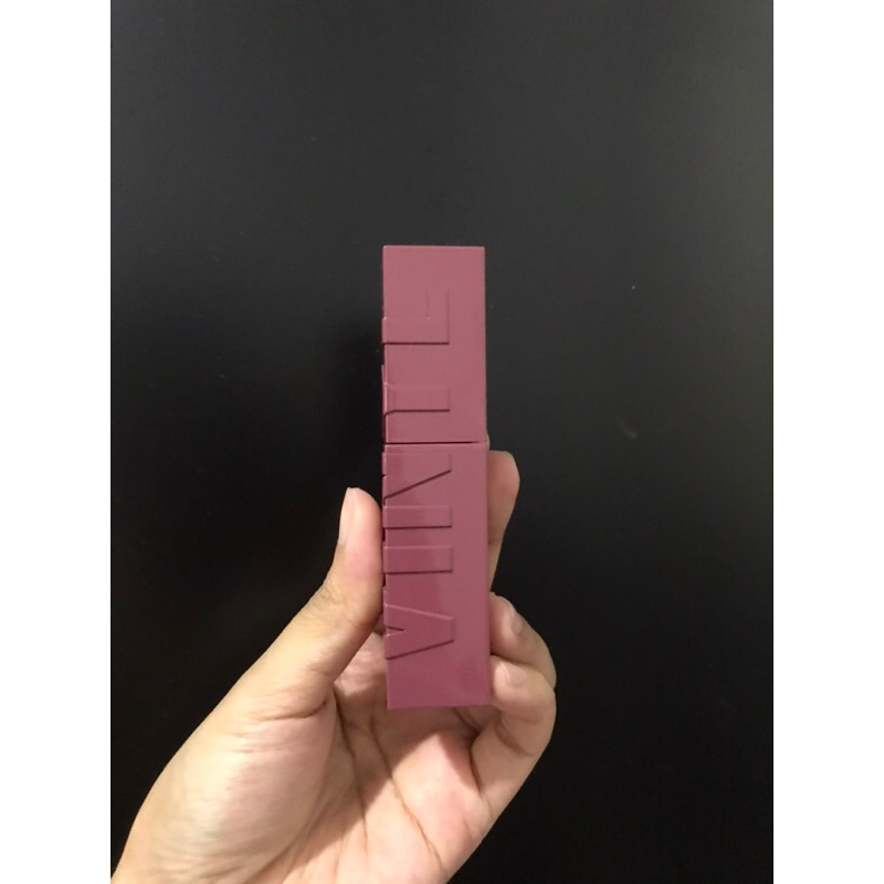 Jual Preloved Maybelline Superstay Vinyl Ink 40 Witty | Shopee Indonesia