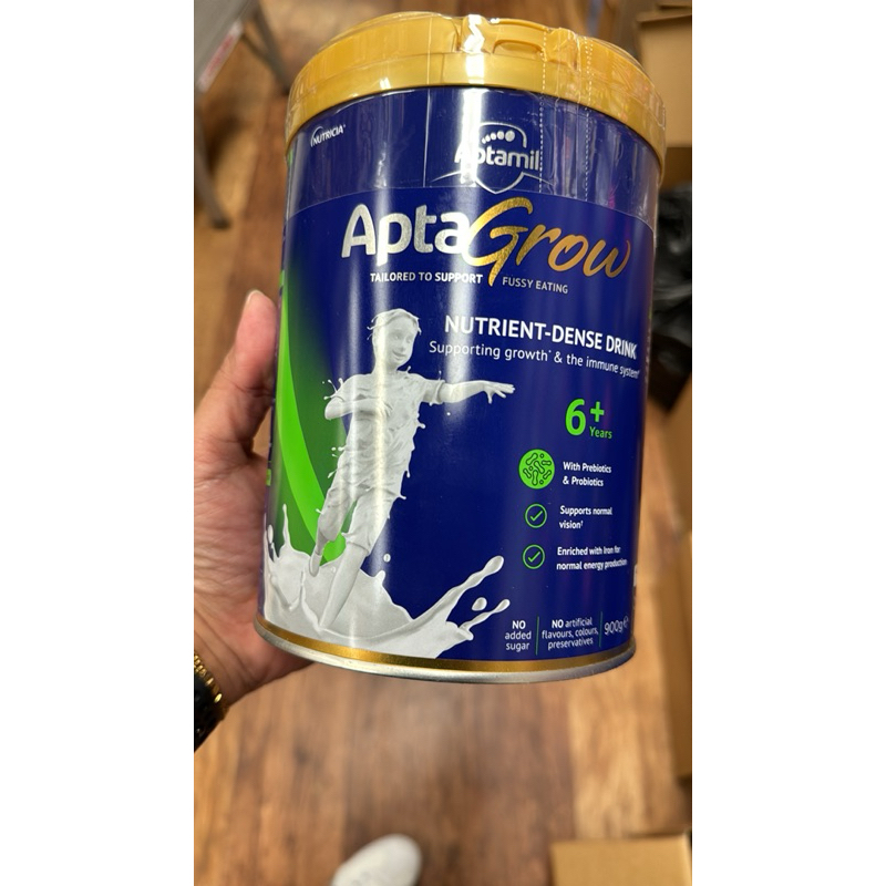 Jual SWG Susu AptaGrow Nutrient-Dense Milk Drink 6+ Years | Shopee ...