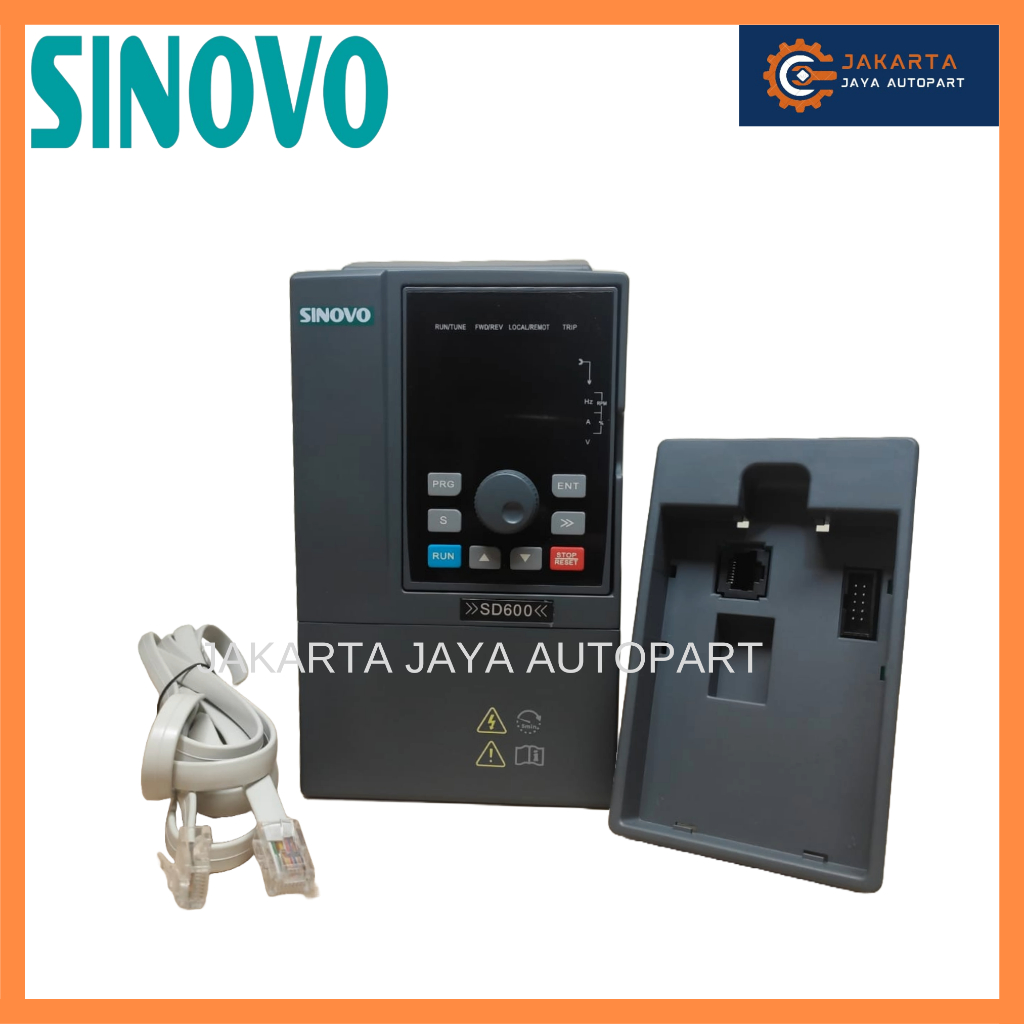 Jual Inverter VFD 4KW/5.5KW/7.5KW input 1phase 220V output 3phase 380V Variable Frequency Drive ...