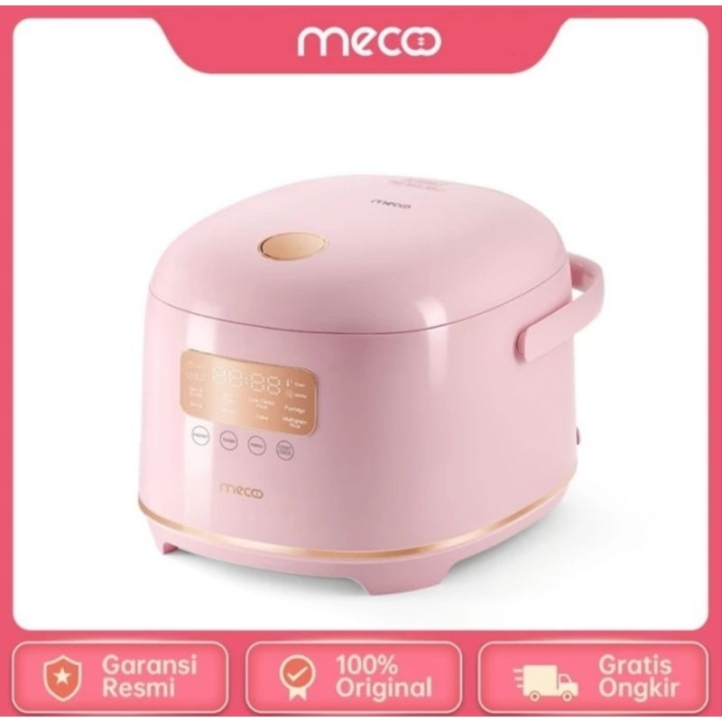 Jual Mecoo Aesthetic Rice Cooker Low Carbo Low Sugar 400 Low Watt -1,5 ...