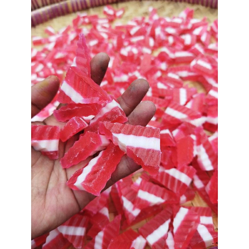 Jual agar agar kering lapis/layer 100% gula murni kemasan 1 kg | Shopee ...