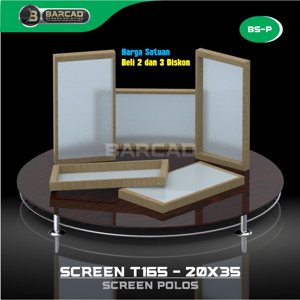 Jual SCREEN Sablon T165 Ukuran 20x35 cm Kayu Pinggir Tipis | Shopee ...