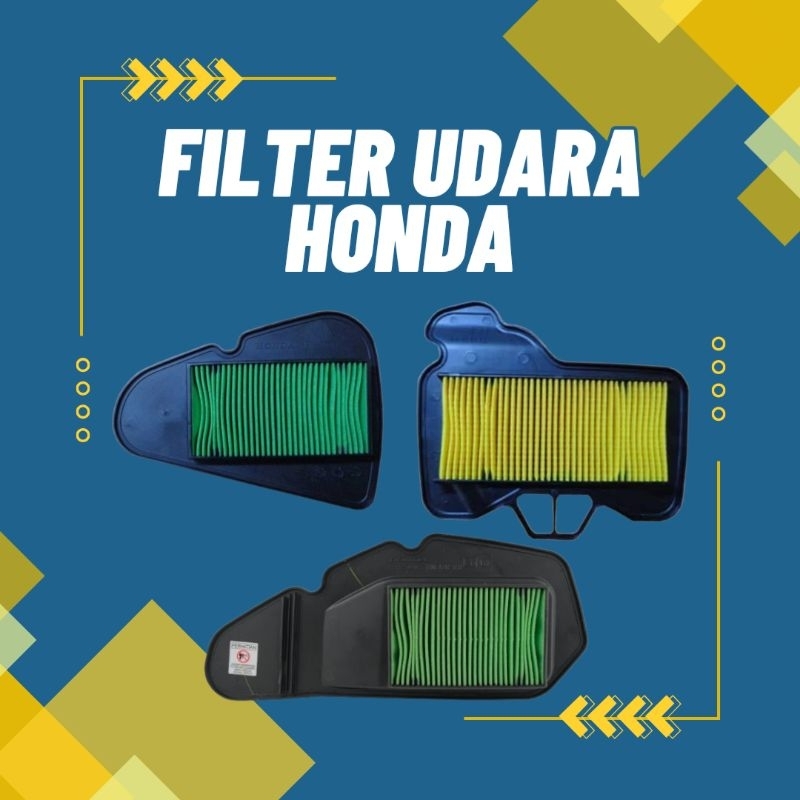 Jual Filter Udara Motor Honda | Asli AHM | Shopee Indonesia