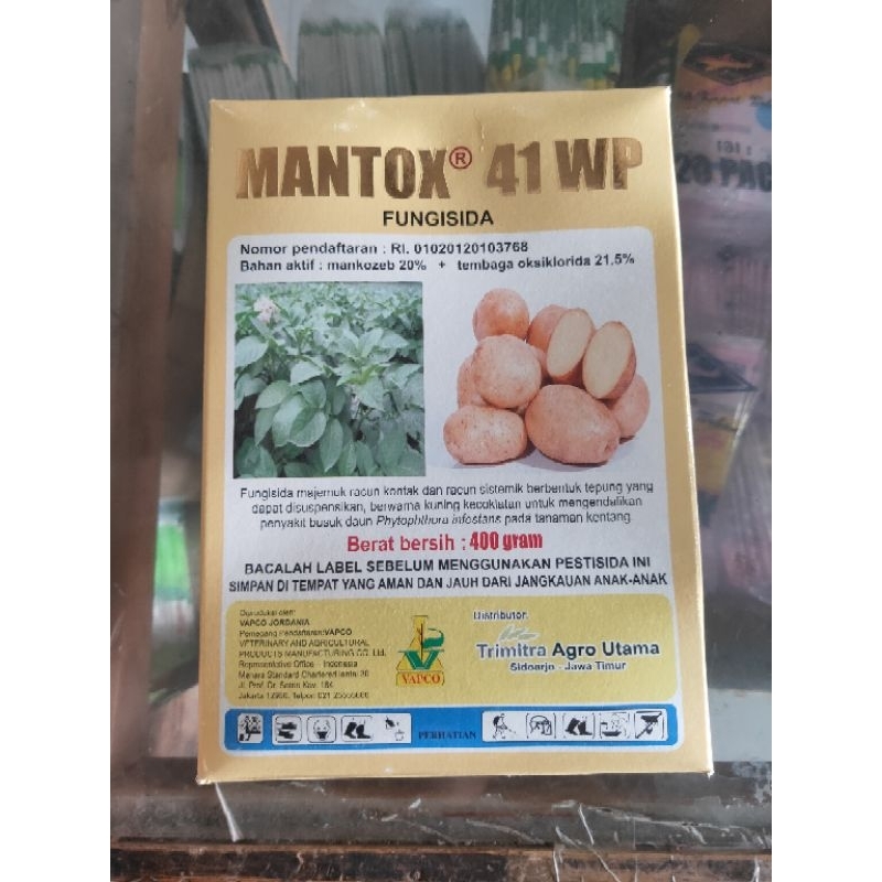 Jual obat pertanian fungisida MANTOX 400G | Shopee Indonesia