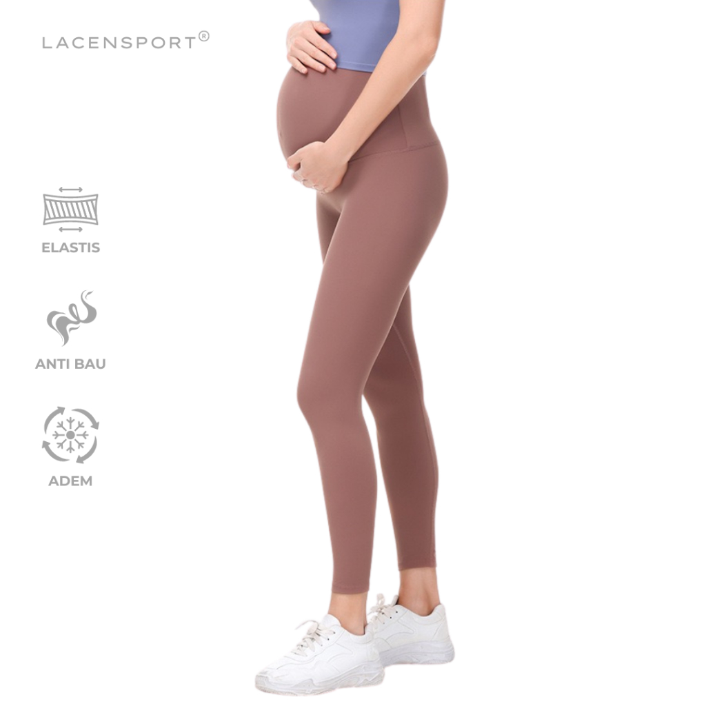 Jual LACENSPORT - Brenna Kinsey Legging Ibu Hamil Celana Olahraga Wanita Hamil Panjang Yoga ...