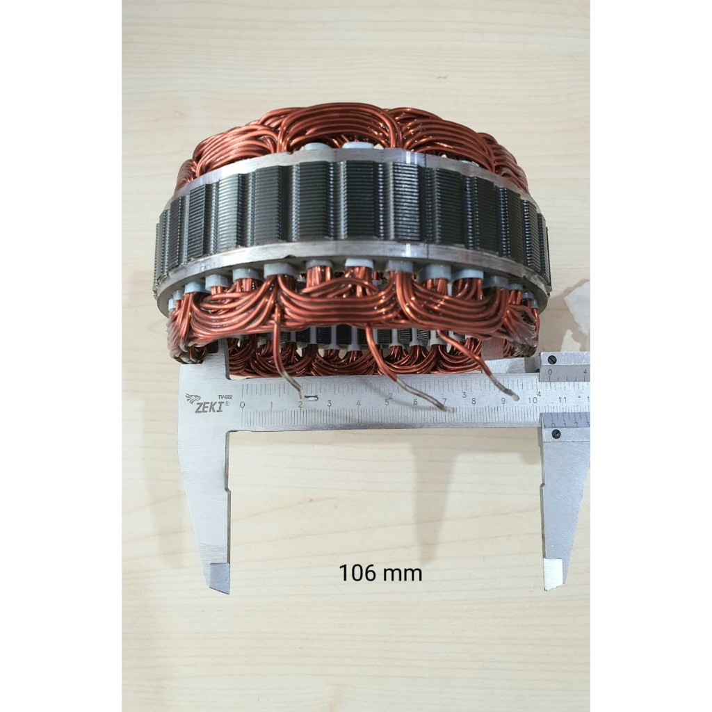 Jual Stator Alternator GP Mitsubishi Fuso Ganzo 6D14 6D34 / CAT 320 ...