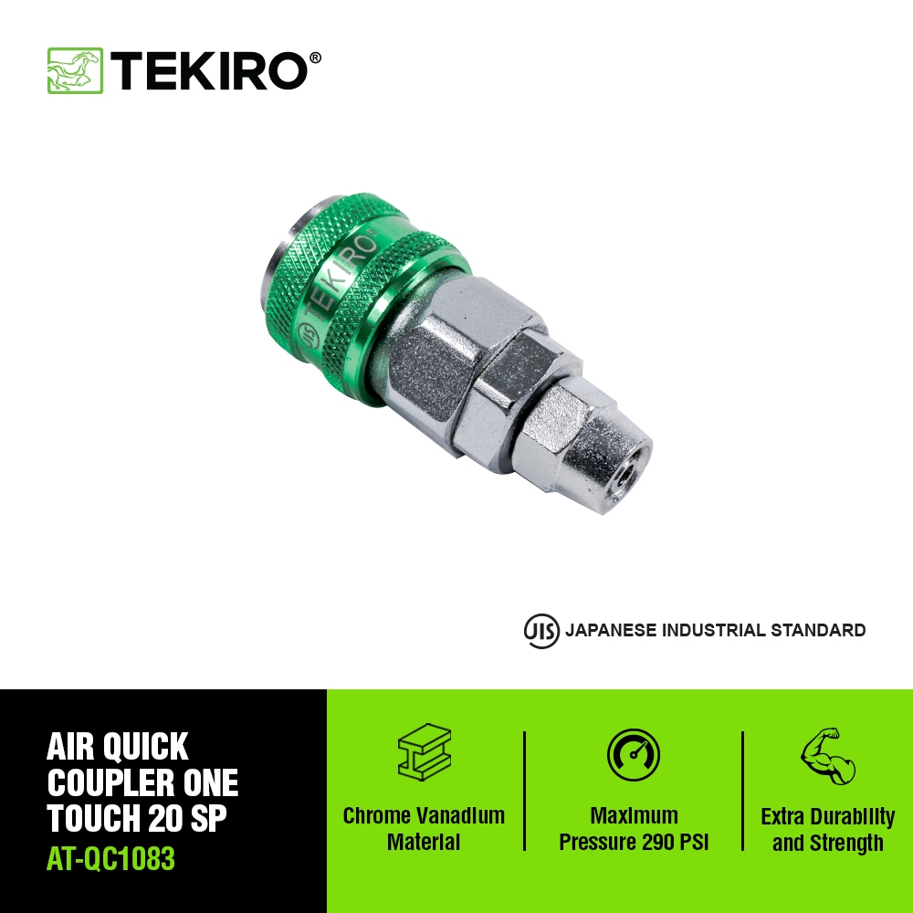 Jual TEKIRO AIR QUICK COUPLER ONE TOUCH 20 SP | Shopee Indonesia