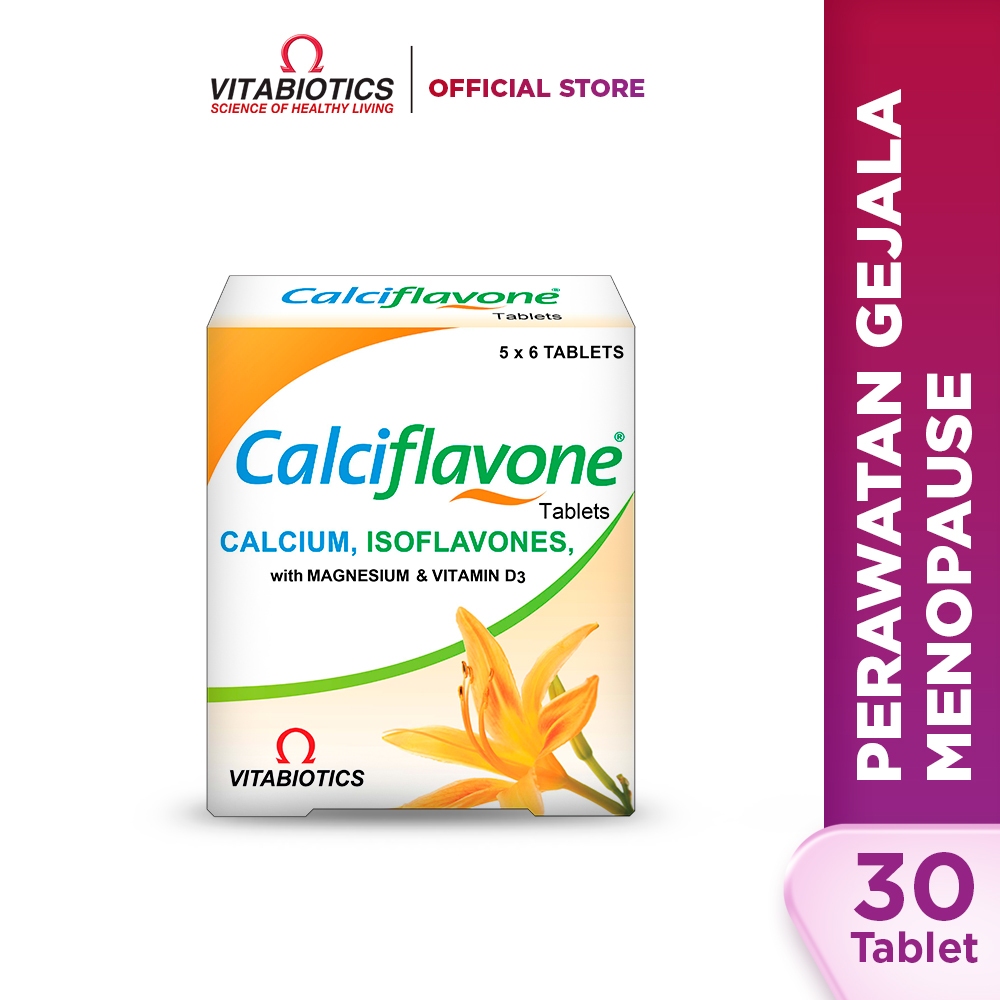 Jual Vitabiotics Calciflavone 30 Tablet - Perawatan Gejala Menopause ...