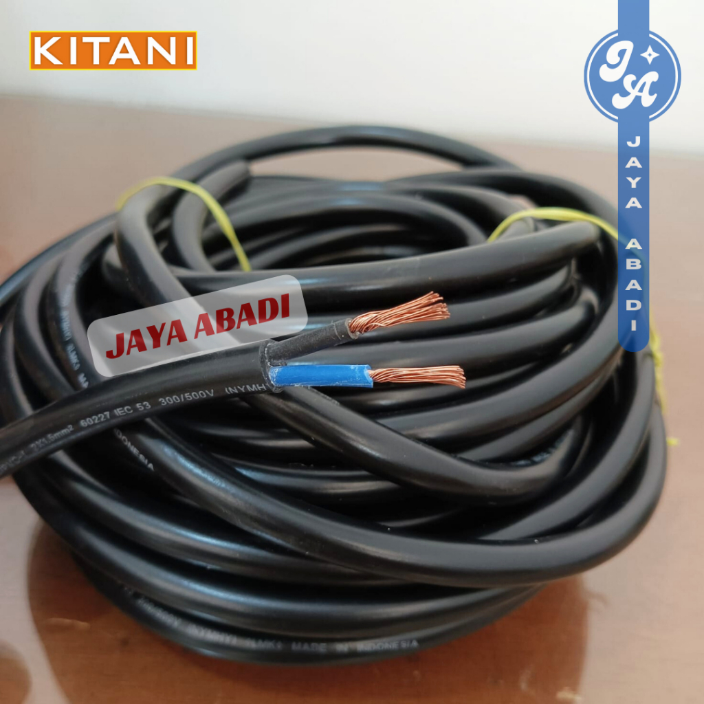 Jual Kabel serabut 2x0.75 harga permeter kabel listrik dan kabel sound system tembaga murni ...