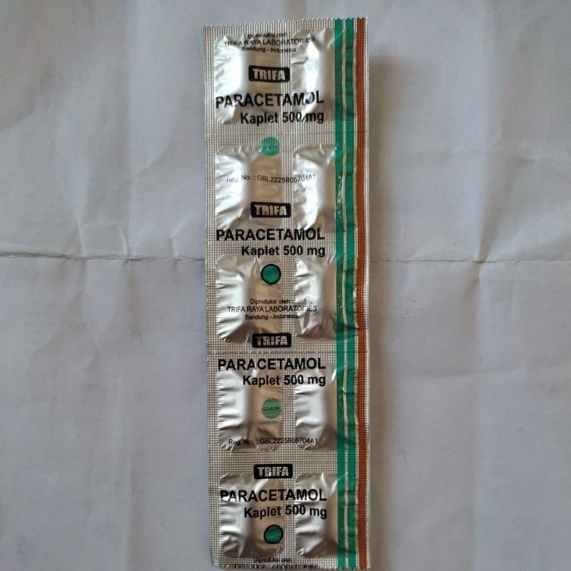 Jual Paracetamol 500mg Trifa 10 Kaplet. | Shopee Indonesia