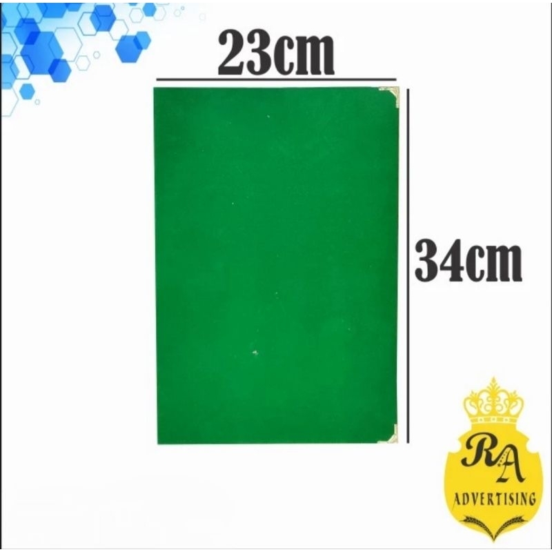 Jual map bludru ukuran F4/folio, map upacara, map sertifikat | Shopee ...