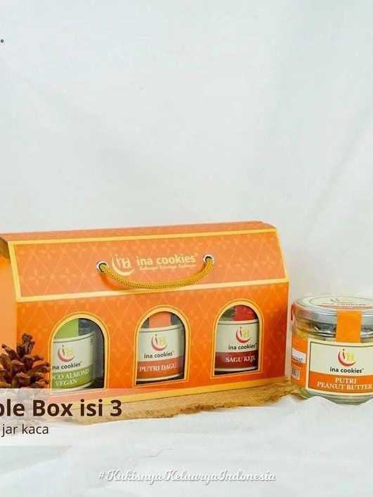 Jual HANYA KOTAKNYA SAJA Kotak Hampers Ina Cookies dan JNC Kukis Gable ...