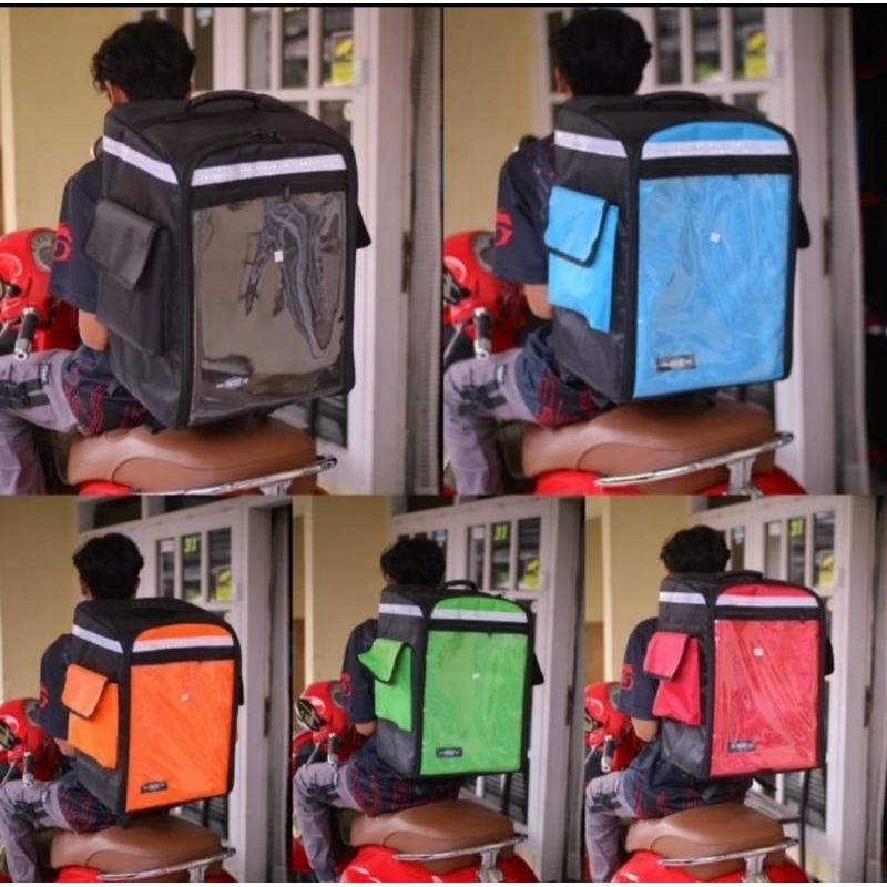 Jual Tas Grabfood Anti Air. Tas Kirim Barang Jumbo. Tas Delivery. Tas ...