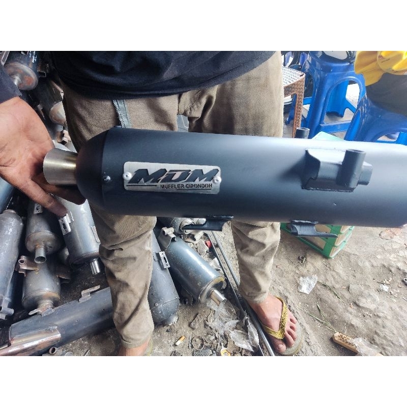 Jual Knalpot kondoman by MDM Cipondoh model Corong tanam | Shopee Indonesia